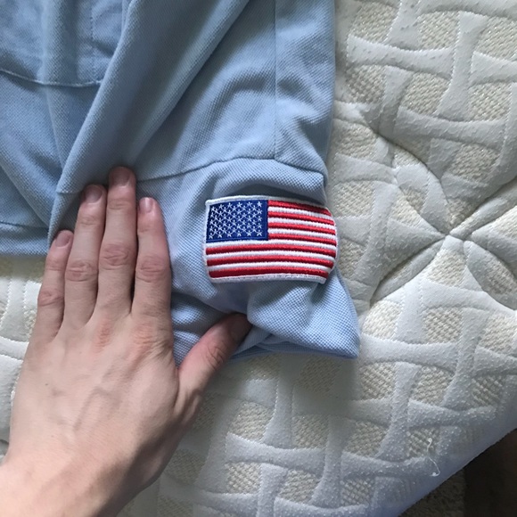 Shirts | Sunoco Nascar Uniform Group Polo Light Blue | Poshmark